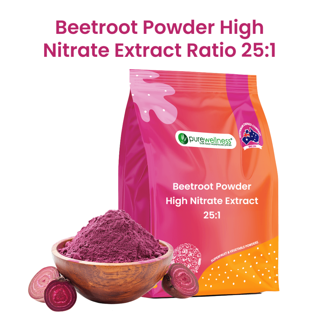 Beetroot Powder High Nitrate Extract Ratio 25:1 — Purewellness